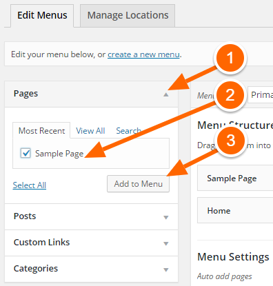 Site Menus | Process Street