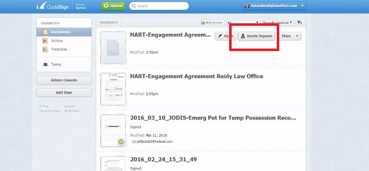 Cudasign.com (Obtaining Client Digital Signature) | Process Street
