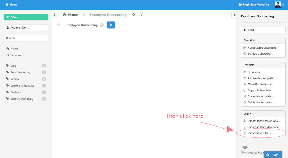 leapApplication | Process Street