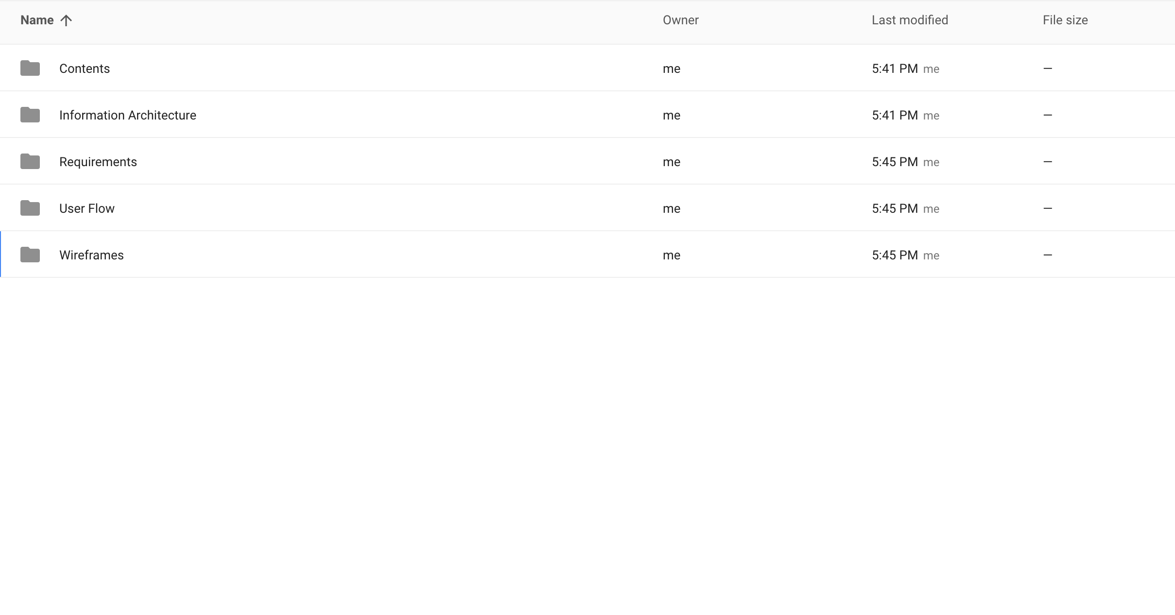 Creating a Project Folder in /Design | Process Street
