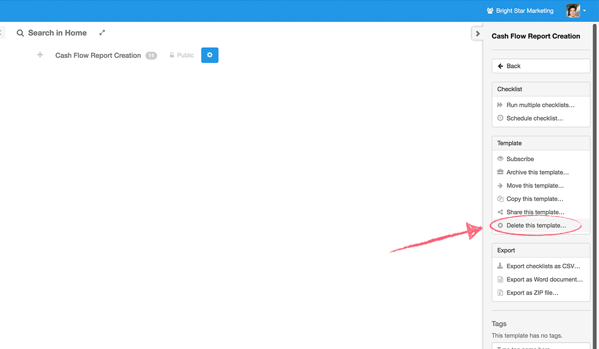 How Do I Delete Templates Process Street Help