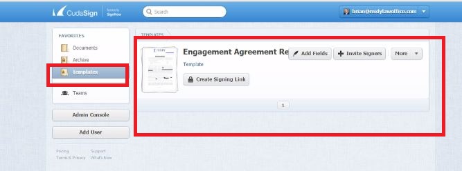 Cudasign.com (Obtaining Client Digital Signature) | Process Street
