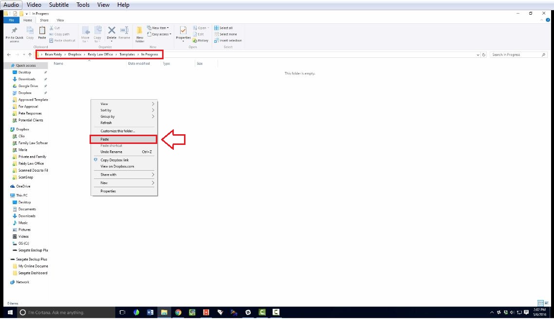 0030 MS Templates into Clio | Process Street